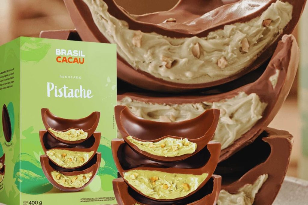 Caixas Brancas: Cacau Show vende ovos recheados com pistache por até 80 ...