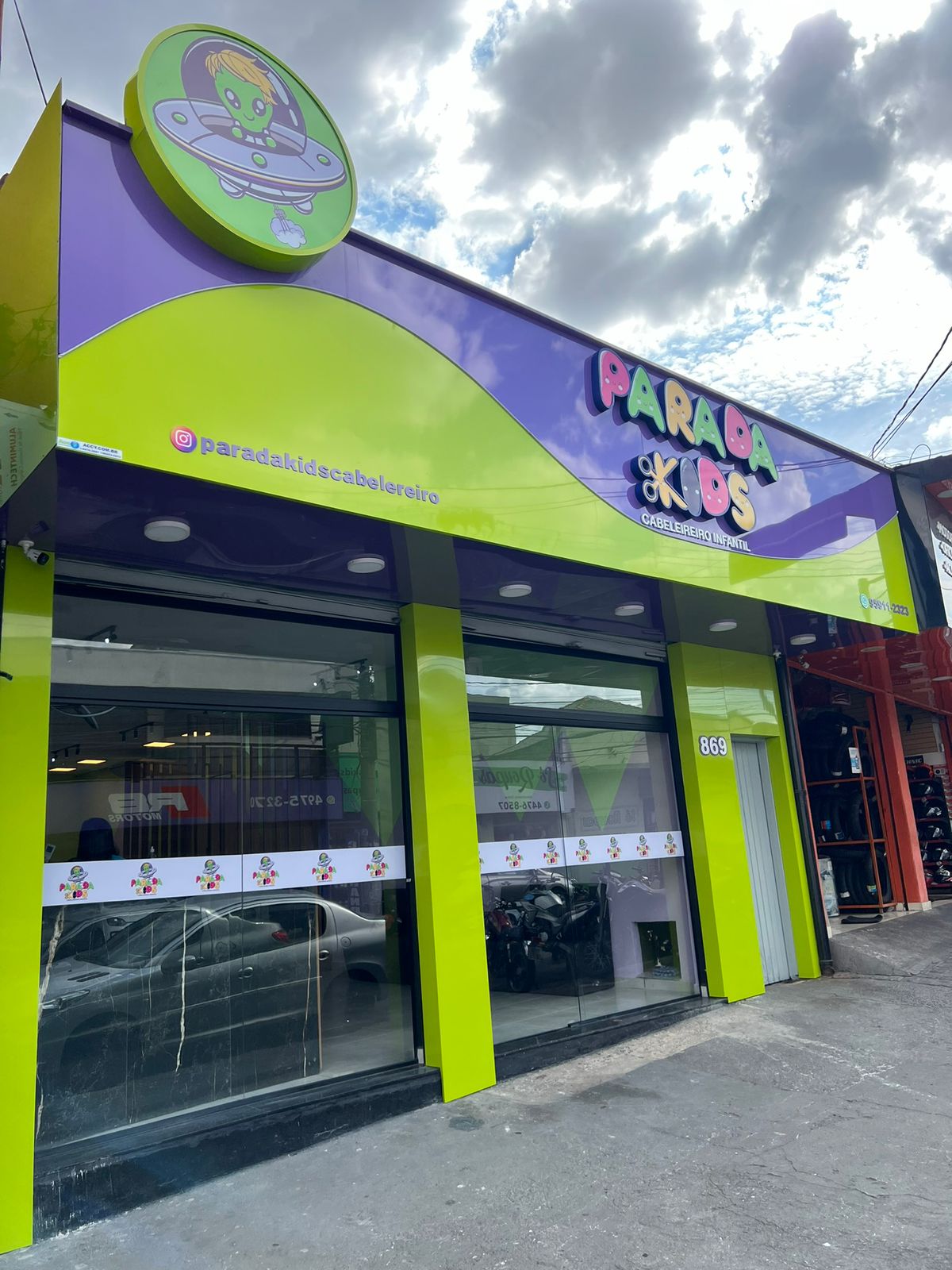 Parada Kids: Salão infantil que a criança se sente no espaço, tem o ...