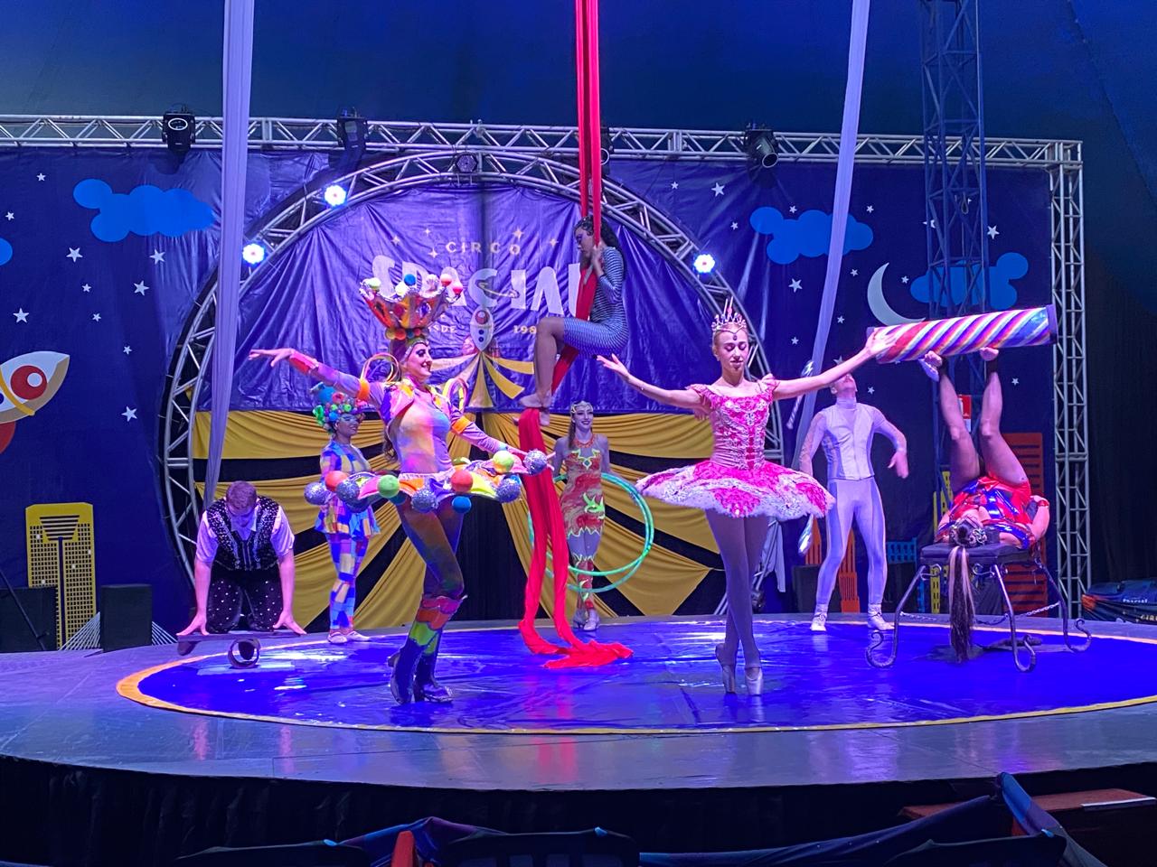 Circo Spacial: Espetáculo intergaláctico é atração imperdível para o ...