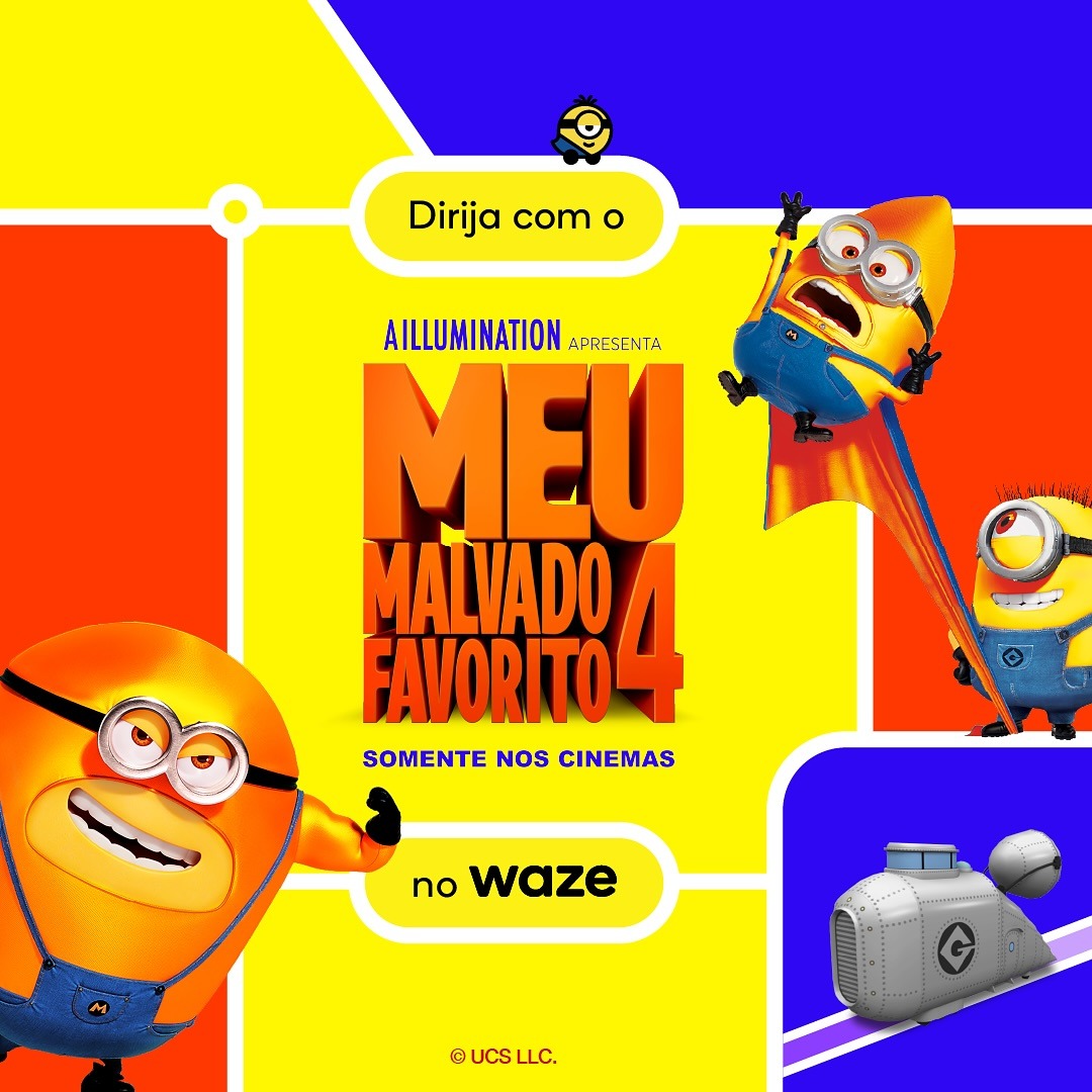 Minions no volante: Personagens ganham função de voz no app do Waze ...