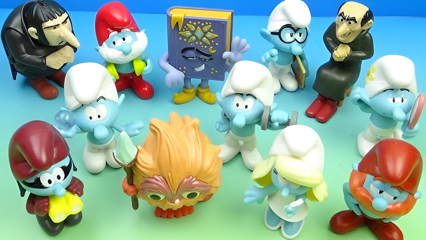 Os Nomes Dos Personagens Dos Smurfs Rihanna Lidera Nova Aventura Dos