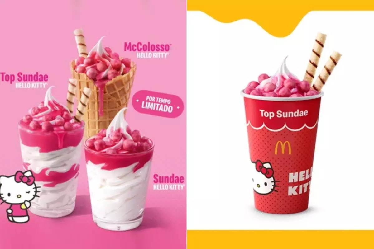 Por tempo limitado! McDonald’s lança coleção da Hello Kitty com brindes ...