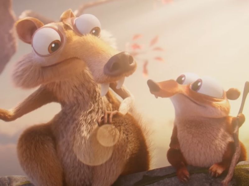 A Era do Gelo: No novo filme, Scrat tem um filho e será obrigado a ...